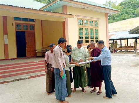 မလှိုင်မြို့ အခွန်လွတ်သာသနာ့မြေဂရန် လျှောက်ထားမှုနှင့်ပတ်သက်၍ မြေပြင်က