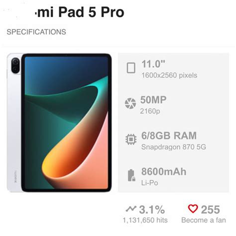 Xiaomi Mi Pad Pro G Price Specifications Features Comparison Lupon Gov Ph