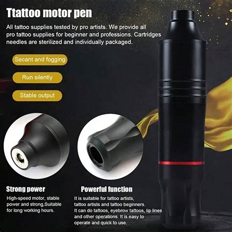 DONGYUNTATTOO Kit de tatuaje Kit de máquina de tatuaje inalámbrico