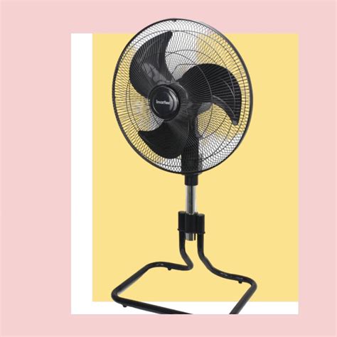 Imarflex พัดลมอุตสาหกรรมตั้งพื้นปรับสไลด์ ขนาด 18 นิ้ว 3 ใบพัด สีดำ รุ่น If 514 Th