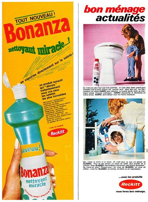 50 Ans Dhistoire De La Publicité Dans Paris Match Marque Harpic