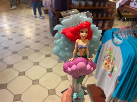 New Ariel Light And Sound Bubble Wand Available At Magic Kingdom