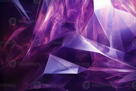 3d Render Of Purple Abstract Ethereal Glass Shards Background 23514076