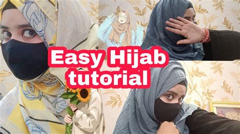 Easy Hijab Tutorial For Beginners Youtube