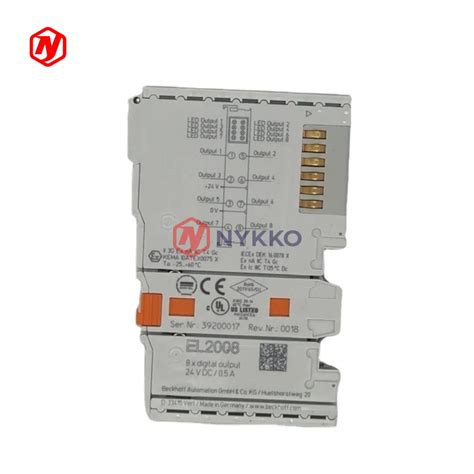 Beckhoff El Ethercat Terminal Channel Digital Output Module Buy Beckhoff Plc Module