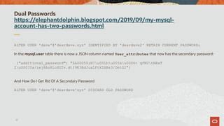Mysql New Features Sunshine Php Presentation Ppt