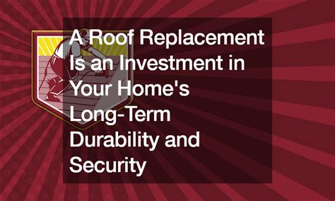 When And Why Do You Need A Roof Replacement Roof Repair Solutions