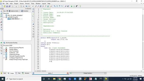 Verilog For Bcd To 7segment Display Verilog For Bcd To 7segment Decodertest Bench For Bcd To