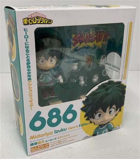 【目立った傷や汚れなし】ie291★ねんどろいど 686 緑谷出久 ヒーローズ・エディション 「僕のヒーローアカデミア」 グッドスマイル