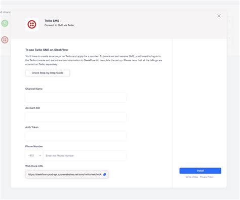 Sms Sleekflow Documentation