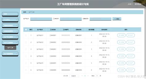 基于springboot的工厂车间管理系统的设计与实现 源码 sql脚本 lw 部署讲解等 csdn博客