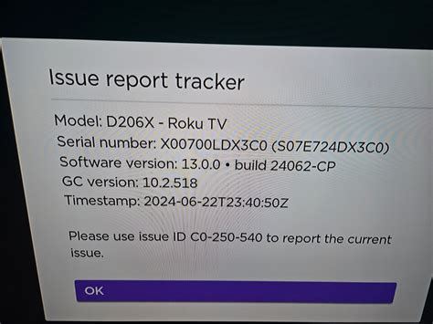 The Home Screen Of The Roku Tv Is Displaying As Bl Roku Community