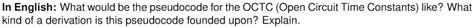 Solved In Englishwhat Would Be The Pseudocode For The Octcopen