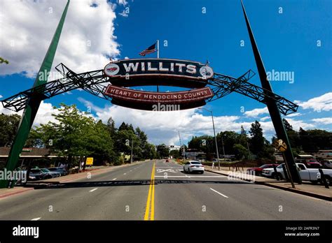 June 1 2019 Willits California Usa Welcome To Willits California