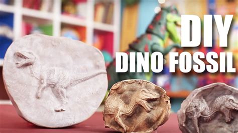 How To Make A Dino Fossil Youtube