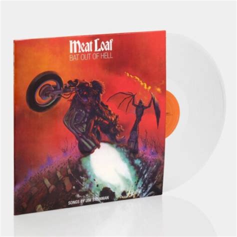 Meat Loaf Bat Out Of Hell Clear Vinyl ביטניק חנות תקליטים