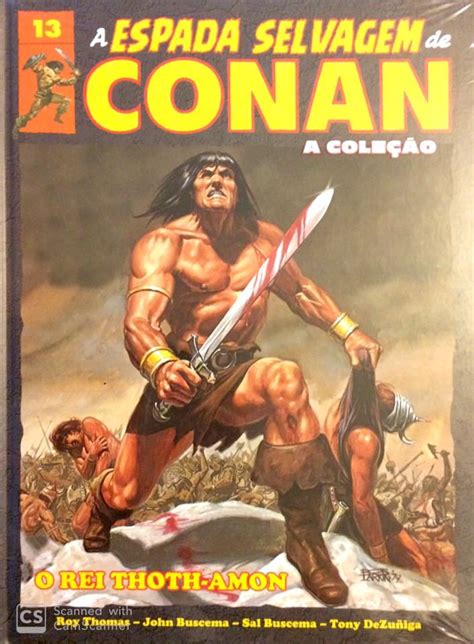 A Espada Selvagem De Conan 13 O Rei Thoth Amon Comic Boom