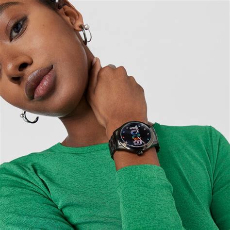 Reloj Analógico Con Brazalete De Acero Ip Negro Y Cristales T Logo Tous