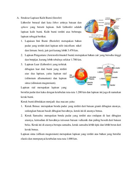 Doc Struktur Lapisan Kulit Bumi