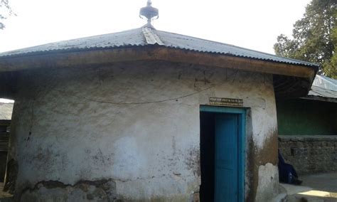First Church At Mt Entoto Built By Emperor Menelek Ii African