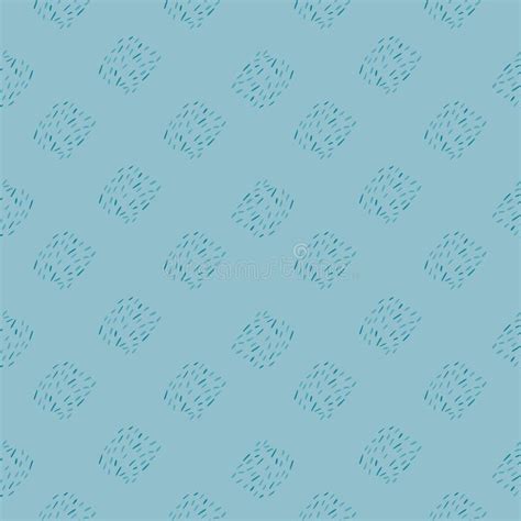 Doodle Dashes Seamless Pattern With Hand Drawn Modern Abstract