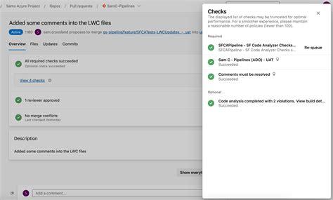 Is There A Reason Why Status Checks Applied To A Commit Dont Pull
