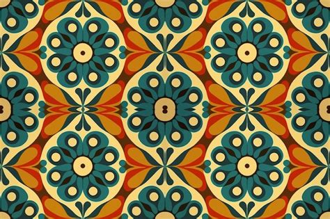 Premium Vector Nostalgic Retro Pattern Geometric Graphic Line