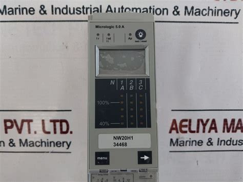 Schneider Electric 33072 Micrologic 5 0a Trip Unit For Circuit Breaker