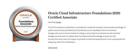 How I Study And Achieve The Oracle Cloud Infrastructure Foundations