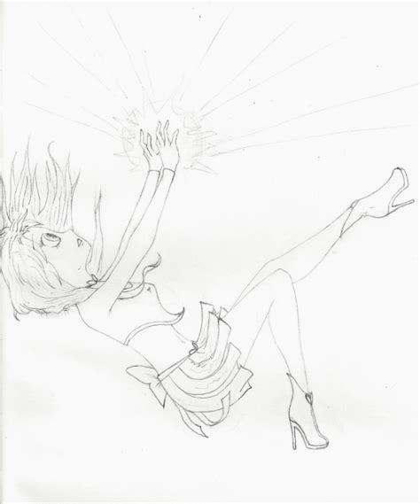 How To Draw Anime Girl Falling