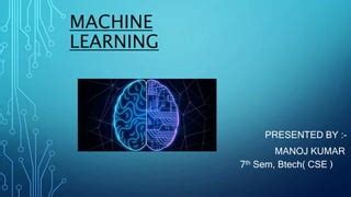 Machine Learning Pptx