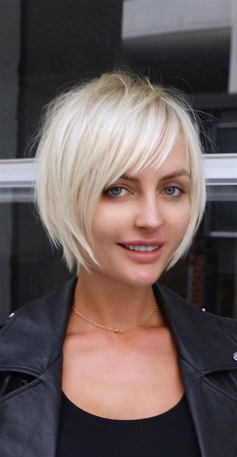 43 Cute Trendy Bixie Haircuts Pearly Blonde Bixie I Take You