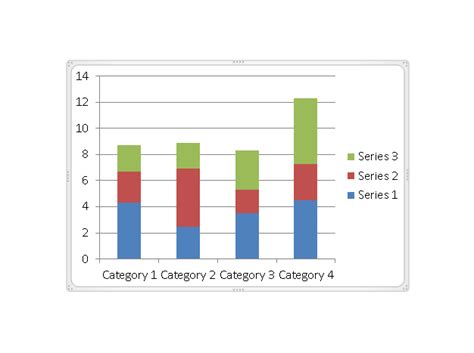 C Remove Border From A Powerpoint Chart Stack Overflow