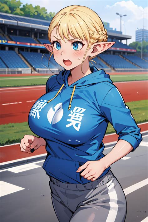 Elfuda Erufuda san 絵留札 Plus Sized Elf LoRA v Stable Diffusion LoRA Civitai
