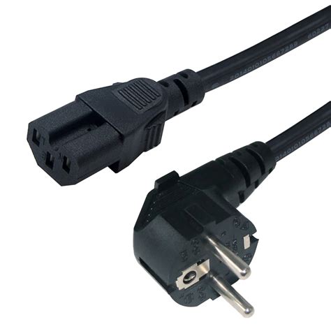 Euro Cee7 7 Plug Iec C15 Connector Europe 3 Pin Plug Power Cord Eu