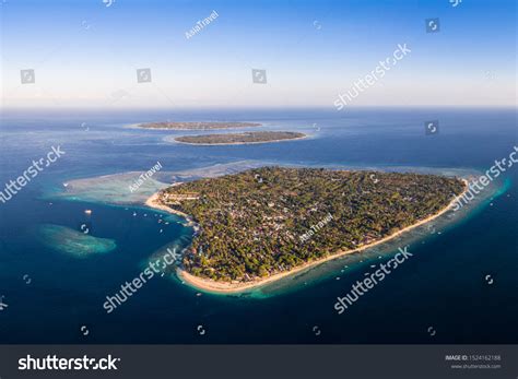 Aerial View Three Gili Island Meno Stock Photo 1524162188 Shutterstock