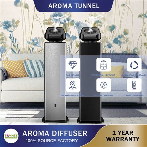 Aroma Tunnel 500ml 18000sqft Electric Aromatic Diffuser Smart Essential