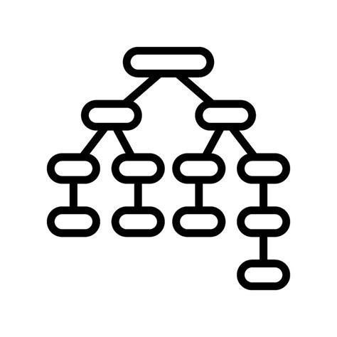Syntax Tree Nlp Line Icon Illustration 57813814 Vector Art At Vecteezy
