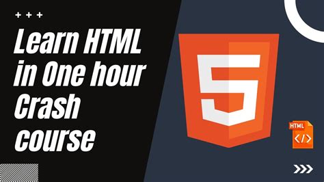 Complete Html Crash Course For Beginners To Advanced In One Hour Youtube