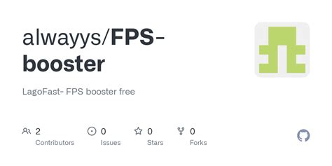 FPS Booster README Md At Main Alwayys FPS Booster GitHub