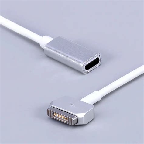 T Tip L Tip 충전기 전원 어댑터 Usb C 타입 암 맥세이프 1 2 애플 맥북 프로 에어용 30w 45w