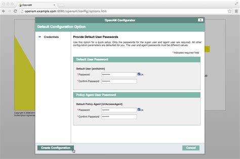 Protecting A Web Site With Openam Open Identity Platform Documentation