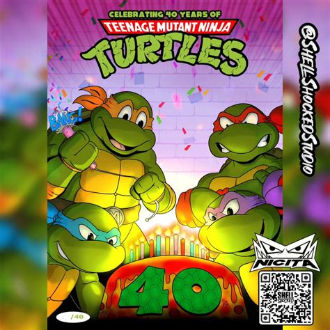 Tmnt 40th By Shellshockedstudio On Deviantart