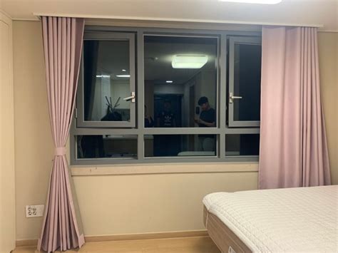서초구 커튼 블라인드 강력 추천서초구 서초동 오피스텔 아크로텔 강남역 100암막 방한 커튼 핑크색상 제작 시공 및 설치사례 By 플러스창 네이버 블로그