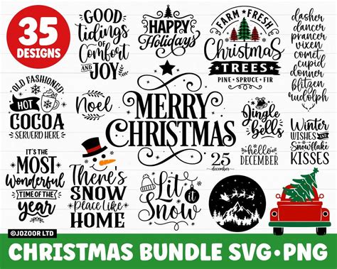 Christmas Svg Bundle Christmas Svg Merry Christmas Svg Christmas