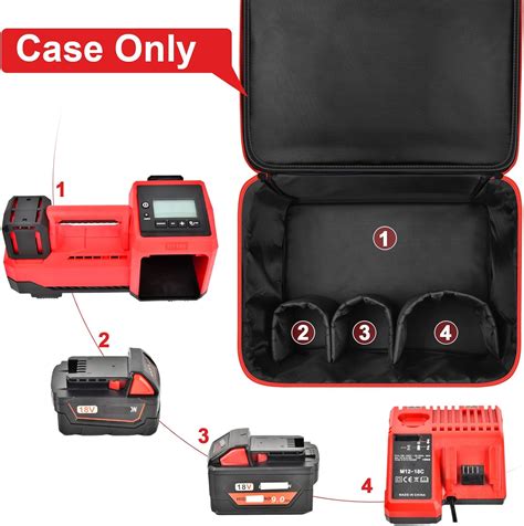 Bolsa De Compresor De Aire Compatible Con Inflador Milwaukee M18 2848