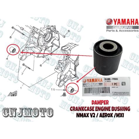 Engine Bushing Nmax V2 Aerox Mxi Shopee Philippines