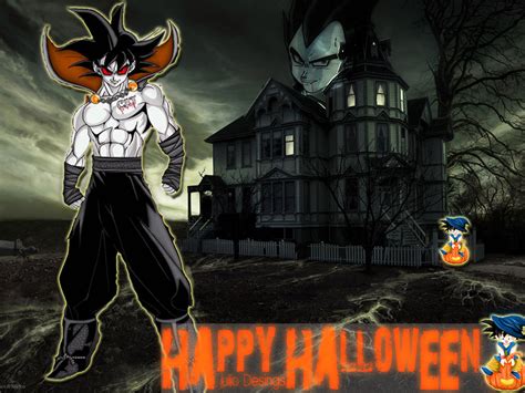 Wallpaper Happy Halloween Dragon Ball Z By Juliodesings On Deviantart