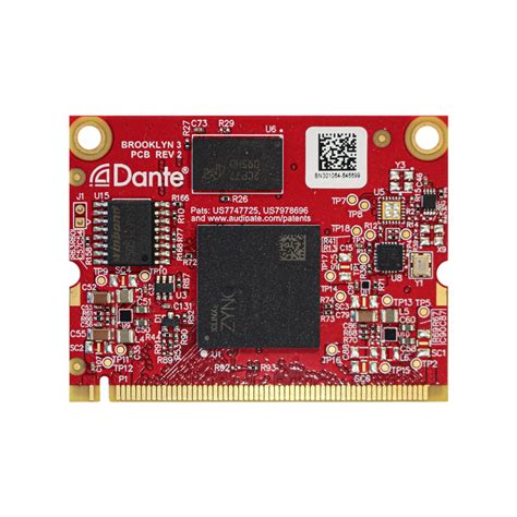 Anm88 Dante™ Aes67 Networked Audio Module With 8x8 License For Luna U