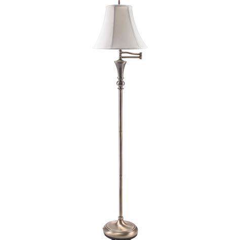 Ledu Ledl9004 Antique Brass Swing Arm Floor Lamp 1 Each Antique